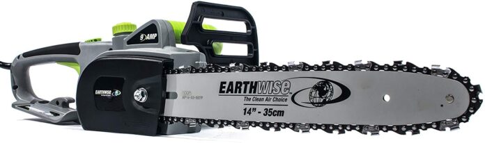 Earthwise CS31014 14-Inch 9-Amp Corded Electric Chainsaw - Garden ...