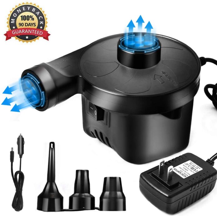 OKPOW Electric Air Pump for Inflatables - Garden, Sport & Outdoor Tools
