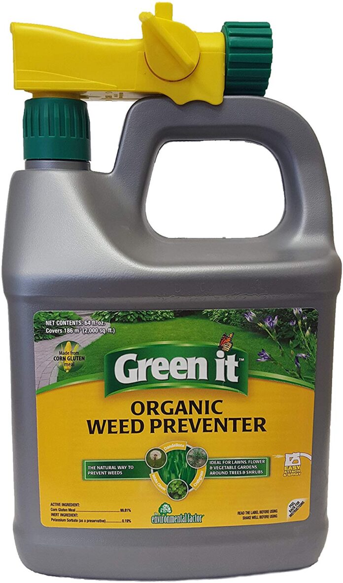 Green it Environmental Factor RTS Corn Gluten Weed Preventer - Garden ...